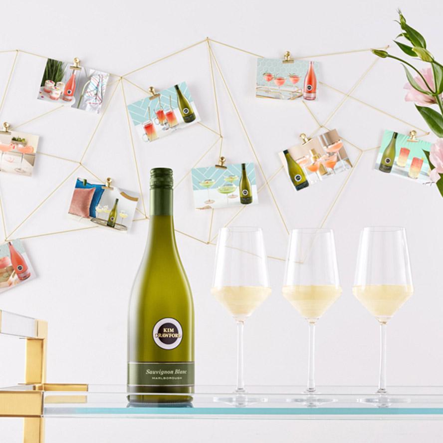 Cocktail Web Wall | Party Decoration Ideas | Kim Crawford Wines